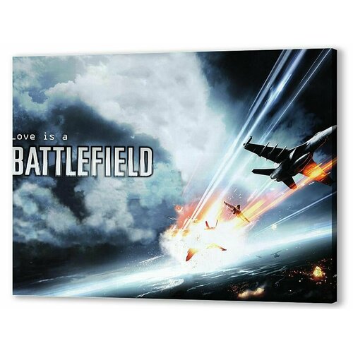 Плакат, постер на бумаге Battlefield 3. Размер 30 х 42 см