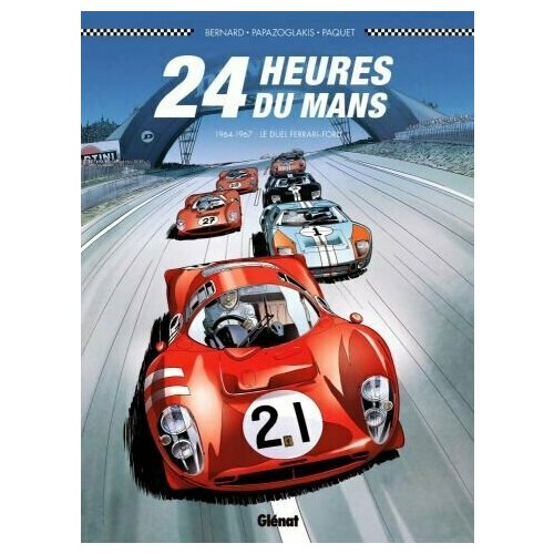 Плакат, постер на бумаге Le Mans Race-Гонка Ле-Ман. Размер 60 х 84 см