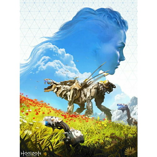 Плакат, постер на бумаге Horizon Zero Dawn/игровые/игра/компьютерные герои персонажи. Размер 30 х 42 см