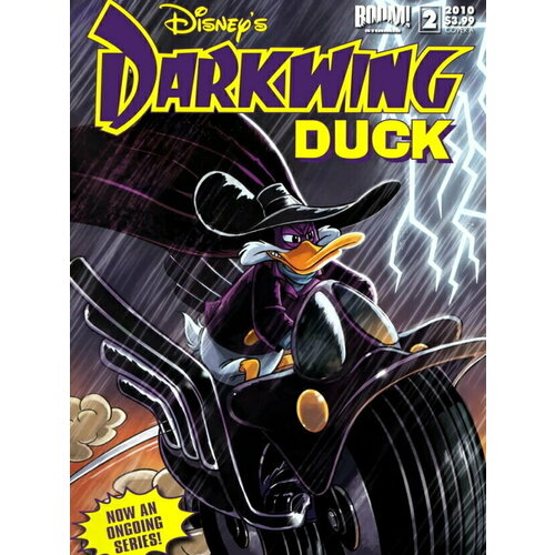Плакат, постер на бумаге Darkwing Duck/Черный плащ/комиксы/мультфильмы. Размер 60 х 84 см