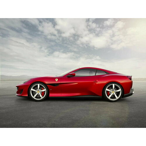 Плакат, постер на бумаге Ferrari/Феррари/авто/автомобиль/машина. Размер 30 х 42 см