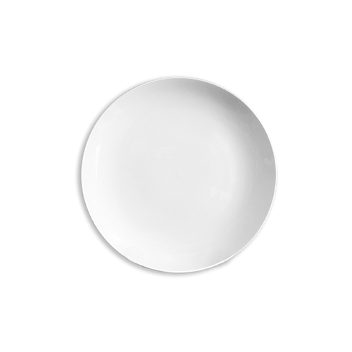 Тарелка «Кунстверк» мелкая без борта; фарфор; D=20, H=2см; белый, Kunstwerk, QGY - A0017