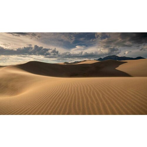 Картина на холсте 60x110 Альянс Лес "Песок пустыня" на подрамнике / интерьер/ декор