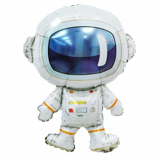 Воздушный шар фольгированный, большая фигура Космонавт, 24 дюйма (60 см)