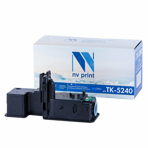 Картридж для принтера NV Print NV-TK-5240 Cyan, для Kyocera EcosysP5026cdn/P5026cdw/M5526cdn/M5526cdw, совместимый