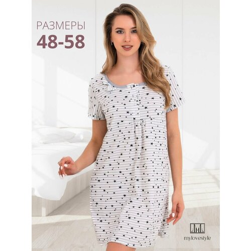 Сорочка mylovestyle, размер 48, белый