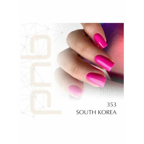 Гель-лак PNB 8 мл 353/Gel nail polish PNB 8 ml 353 South Korea