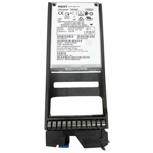 Жесткий диск Hitachi SLR5E-M7R6SS 7.6Tb SAS 2,5" SSD