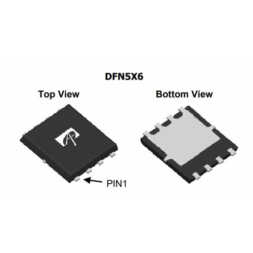 Микросхема AON6754 N-Channel MOSFET 30V 85A DFN5x6