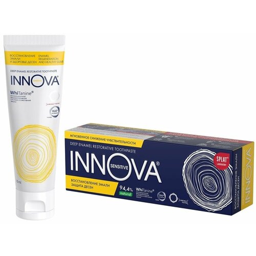 Innova / Зубная паста Innova Sensitive Восстановление эмали и здоровье десен 75мл 3 шт