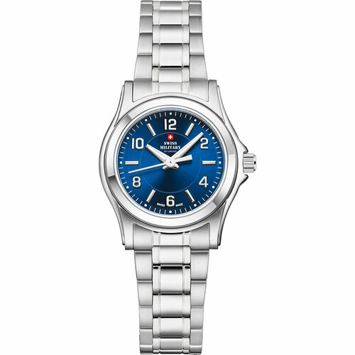 Наручные часы SWISS MILITARY BY CHRONO SM34003.23, синий, серебряный