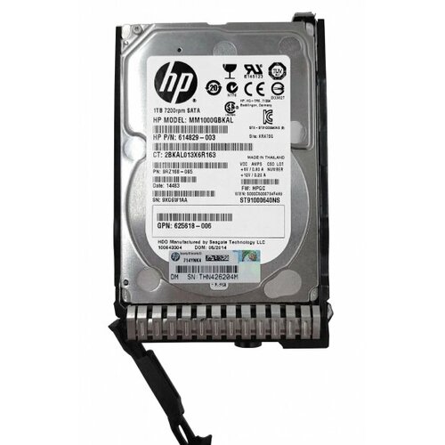Жесткий диск HP 713842-B21 1Tb SATAIII 2,5" HDD