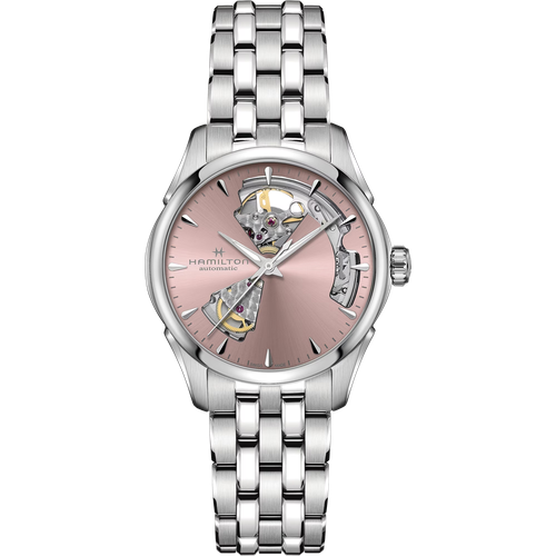 Наручные часы Hamilton Jazzmaster H32215170, розовый, серебряный