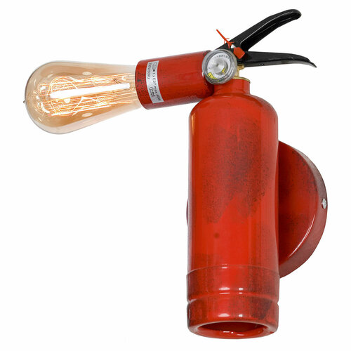 Настенный светильник Lussole Sitka LSP-9544, E27, 60 Вт, цвет арматуры: красный