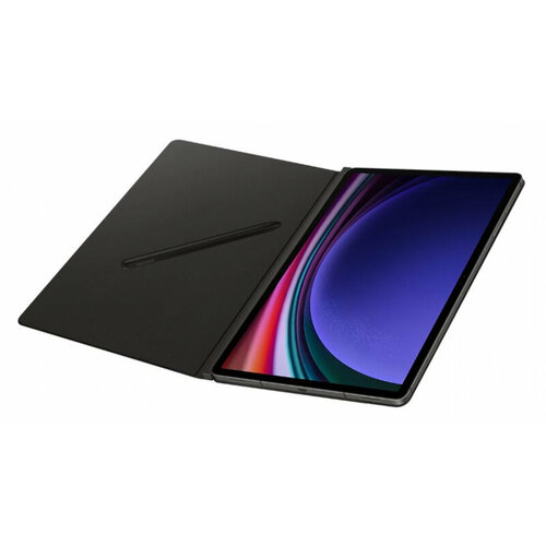 Чехол Samsung для Galaxy Tab S9+, полиуретан, черный (EF-BX810PBEGRU)