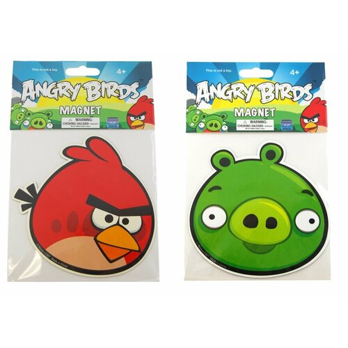 Angry Birds Магнит пакет с хедером, д/б 91328