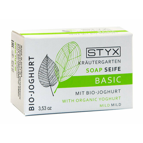 Натуральное косметическое мыло Styx Krautergarten Soap With Organic Yoghurt