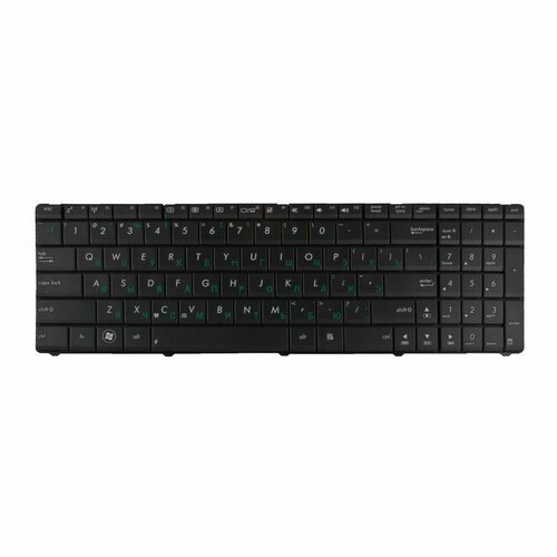 Клавиатура (keyboard) для ноутбука Asus X53, X53C, X53T, черная