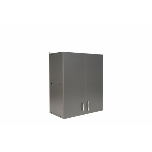 Кухонный модуль шкаф навесной верхний с 2 створками DomA Орса, графит 72х31.7х60
