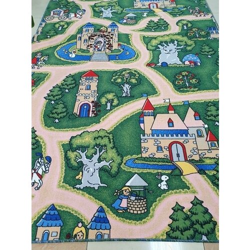 Детский ковер-палас Сказочный городок Детский коврик 3 x 2 м.