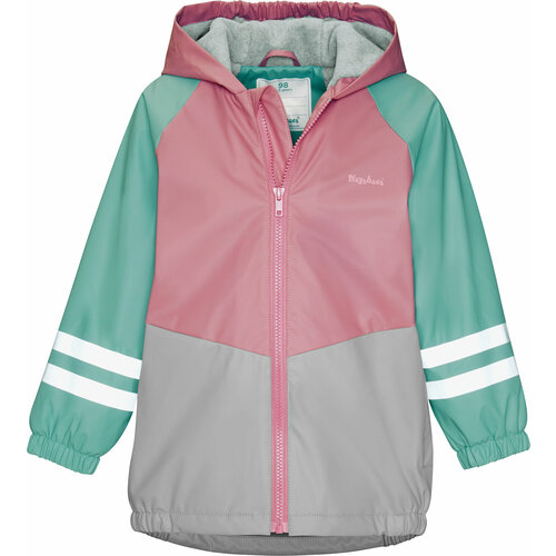 Куртка Playshoes, размер 128, розовый, зеленый