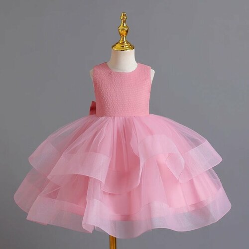 Платье, размер 120, розовый