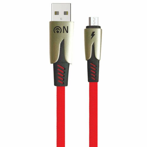 Кабель USB - микро USB FaisON FS-K-1034 Need, 1.0м, 2.1A, цвет: красный