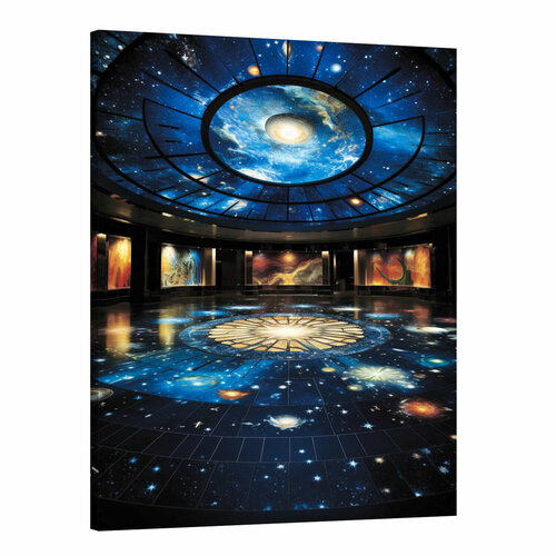 Интерьерная картина 50х70 "Космическая Мозаика"
