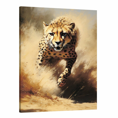 Интерьерная картина 50х70 "Гепард"