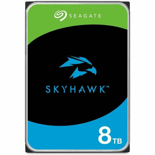 8TB Seagate SkyHawk (ST8000VX010) {SATA 6 Гбит/с, 7200 rpm, 256 mb buffer}