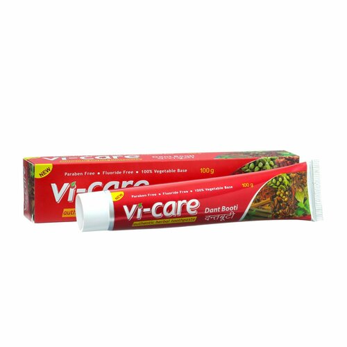 Зубная паста VI-CARE DANT BOOTI HERBAL аутентичная, 100 г