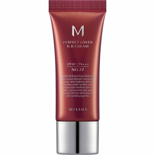 MISSHA М Perfect Cover BB Cream Тональный BB крем тон 27 Идеальное покрытие SPF42 PA 20 мл