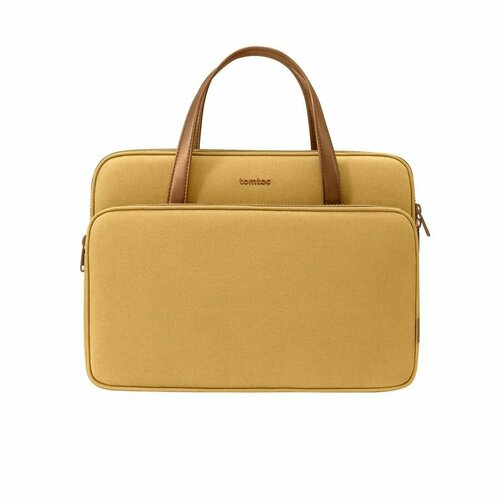 Сумка Tomtoc TheHer Laptop Shoulder bag H22 для MacBook Air 13"/MacBook Pro 13"/MacBook Pro 14" (M1) /ноутбуков до 13.5" желтая