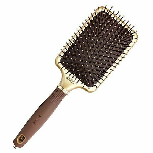 Щетка EXPERT CARE RECTANGULAR Nylon Bristle Gold&Brown L