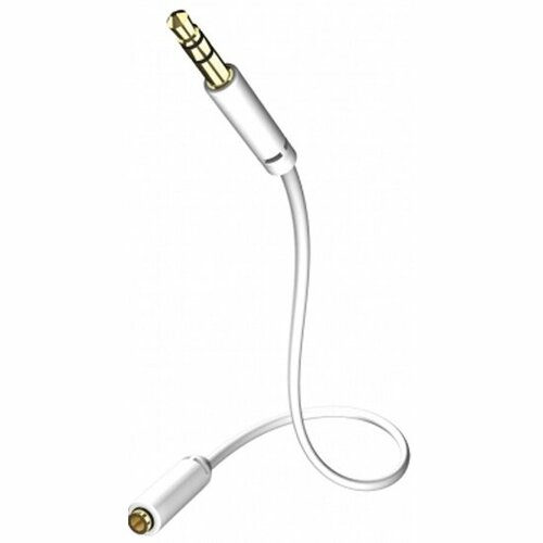 Кабель межблочный INAKUSTIK Star MP3 Audio Cable, (M-F),3.5 mm Phone plug (m)<>3.5 Phone plug (F), 1.5 м