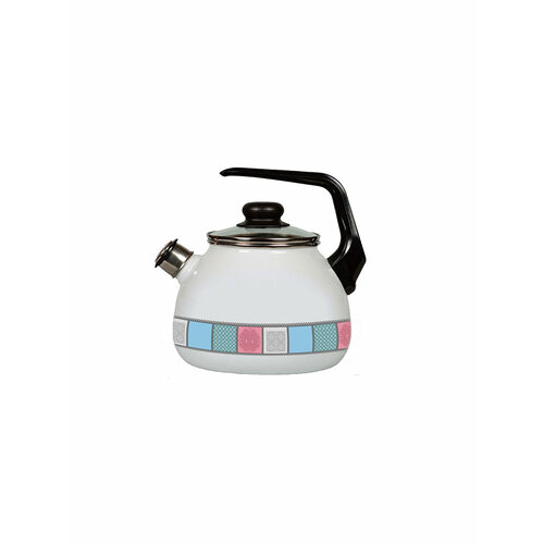 Чайник для плиты со свистком Appetite Пастель эмалированный, 3 л