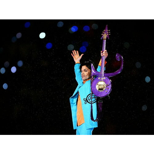 Плакат, постер на холсте Prince/Принц/музыкальные/поп исполнитель/артист/поп-звезда/группа. Размер 60 х 84 см