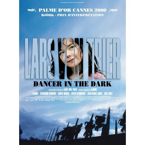 Плакат, постер на холсте Dancer in the Dark/Танцующая в темноте. Размер 42 х 60 см