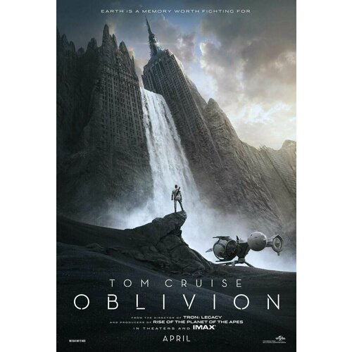 Плакат, постер на бумаге Обливион (Oblivion, 2013г). Размер 30 х 42 см