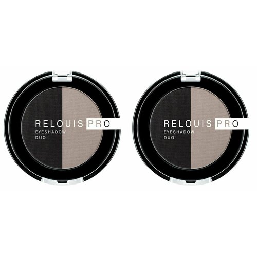 Relouis Pro Eyeshadow Duo тени для век тон 102- 2 штуки