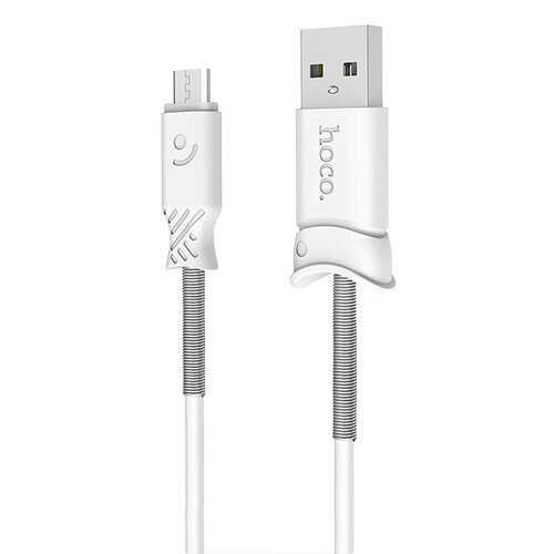Кабель USB MicroUSB Hoco X24 <белый>