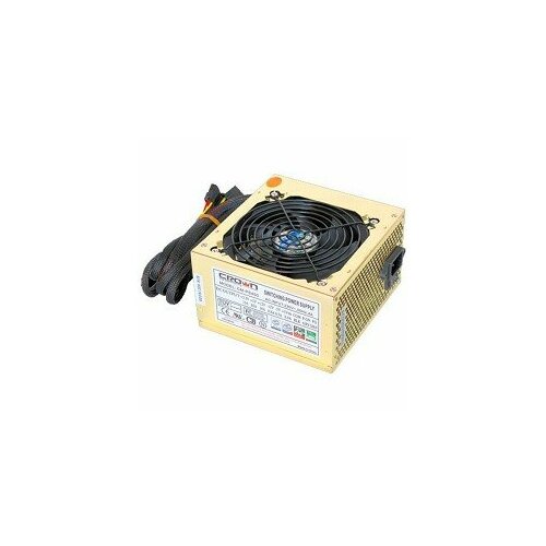 Crown Блок питания Блок питания CM-PS450W smart 20+4in, 120mm FAN, SATA 2, PATA big Molex 4, FDD 1, 4+4pin, Lines 1x12V OEM