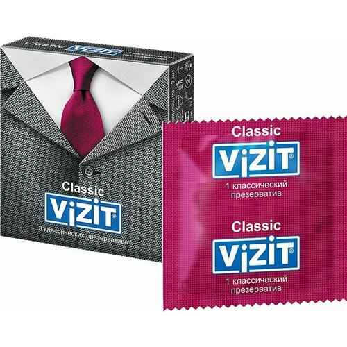 Презервативы ViZiT Classic Классические 3шт х 2шт