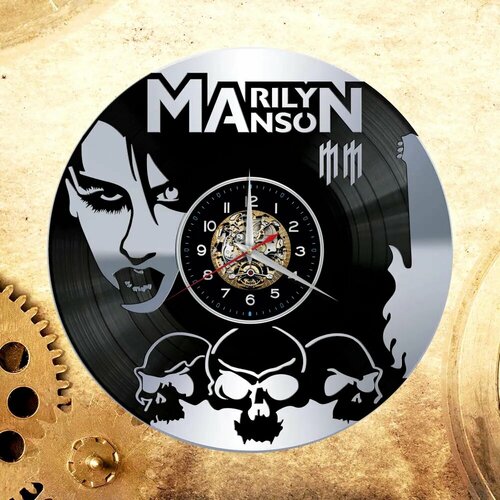 Настенные часы с Marilyn Manson, Мэрилин Мэнсон