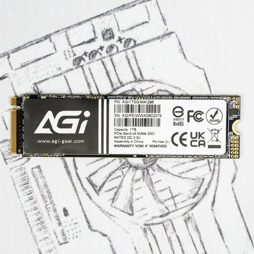 M.2 SSD-накопитель AGI AI298 1Tb