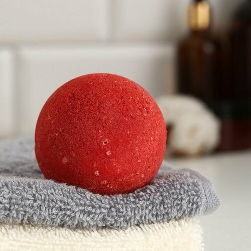 Добропаровъ Бомбочка для ванны с шиммером и ароматом вишни - 110 гр.