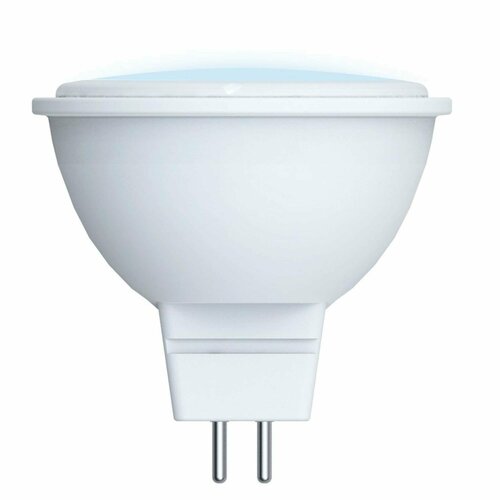 Лампа светодиодная Volpe JCDR GU5.3 220-240 В 5 Вт Эдисон матовая 500 лм, нейтральный белый свет