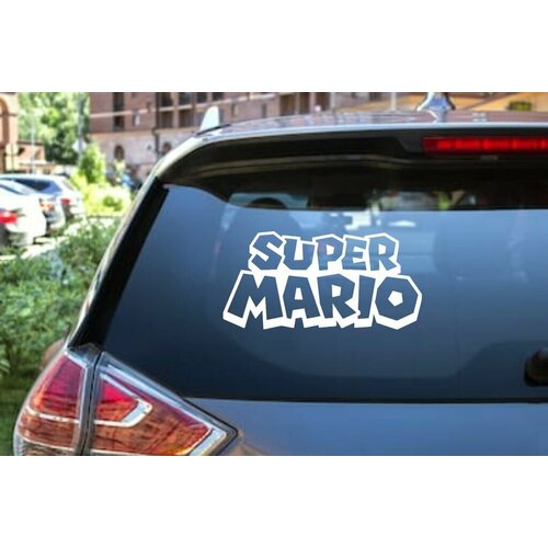 Наклейка виниловая Марио/ Mario №6, А4