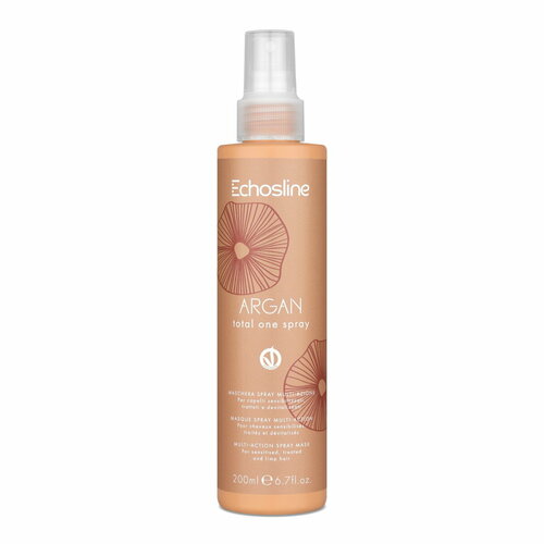 Маска-спрей ARGAN для питания волос ECHOS LINE с аргановым маслом 200 мл