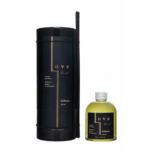 Ароматический диффузор - черный чай, имбирь, кардамон Love Tea Art Diffuser Black Tea, Ginger and Cardamon